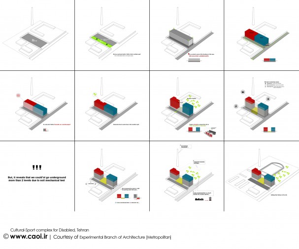 Cultural sport complex for disabled - Contemporary Architecture of Iran