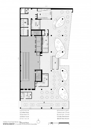 Address Food Hall - Contemporary Architecture of Iran