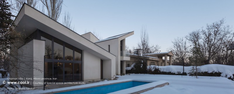 ویلای چمن - معماری معاصر ایران