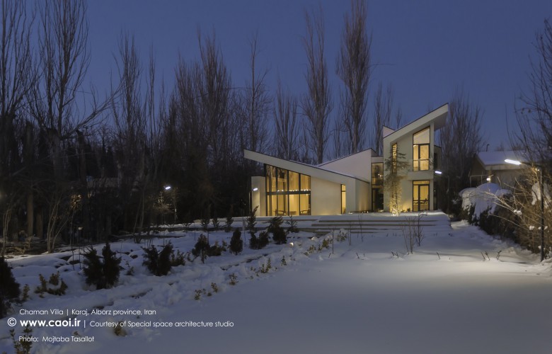 ویلای چمن - معماری معاصر ایران