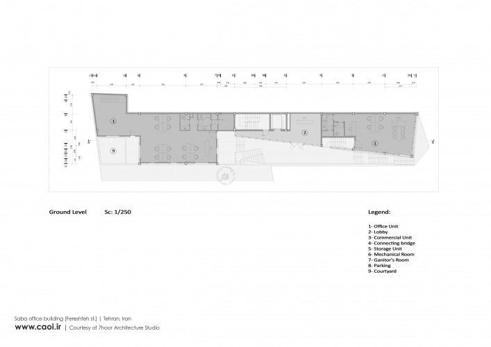 Saba office building [Fereshteh st.] - Contemporary Architecture of Iran