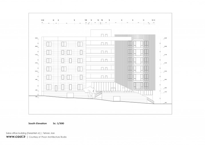 Saba office building [Fereshteh st.] - Contemporary Architecture of Iran
