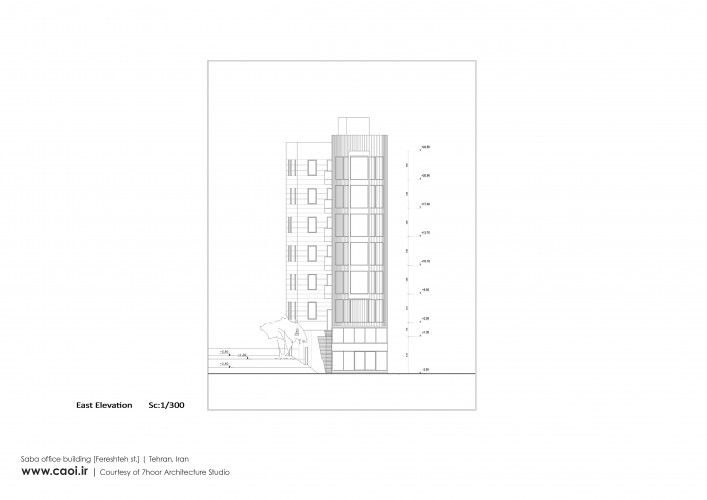 Saba office building [Fereshteh st.] - Contemporary Architecture of Iran