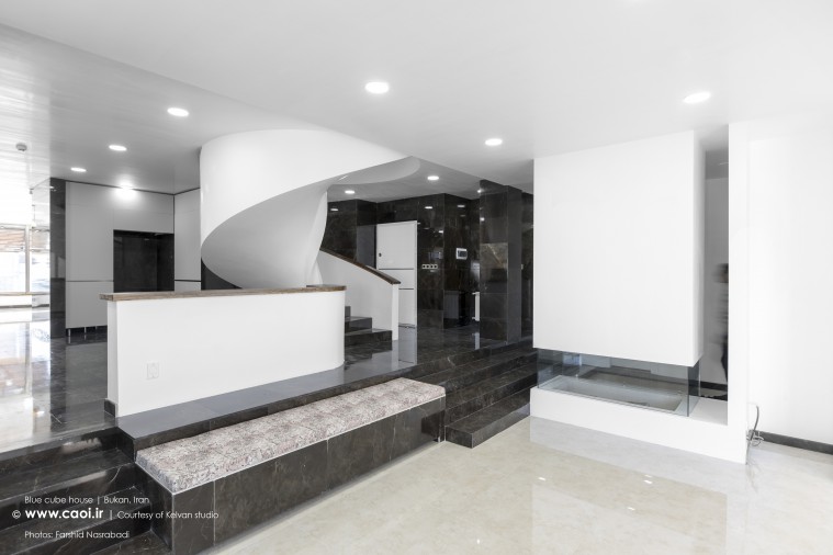 Blue cube house - Contemporary Architecture of Iran