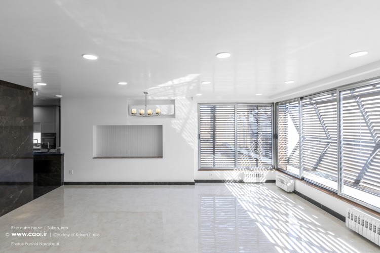 Blue cube house - Contemporary Architecture of Iran