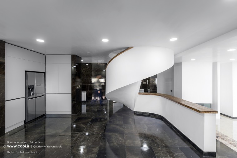 Blue cube house - Contemporary Architecture of Iran