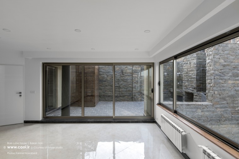 Blue cube house - Contemporary Architecture of Iran