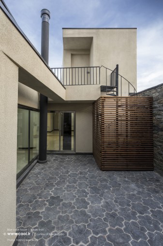 Blue cube house - Contemporary Architecture of Iran