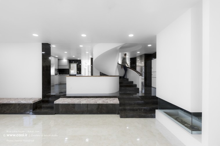 Blue cube house - Contemporary Architecture of Iran