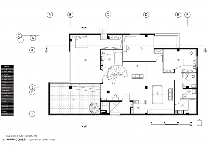 Cube House Floor Plans