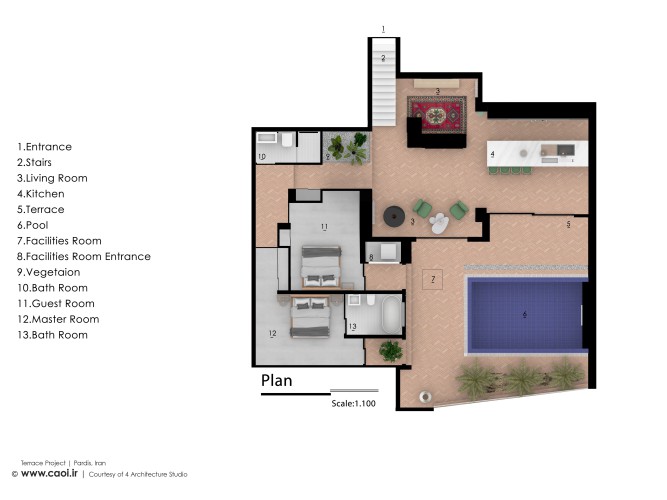 Terrace Project - Contemporary Architecture of Iran