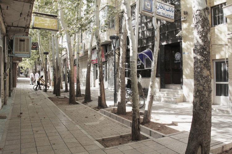 Landscape design of Mahallat bazaar - Contemporary Architecture of Iran