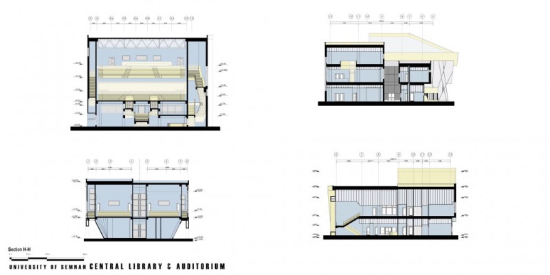 University of Semnan auditorium & library - Contemporary Architecture ...