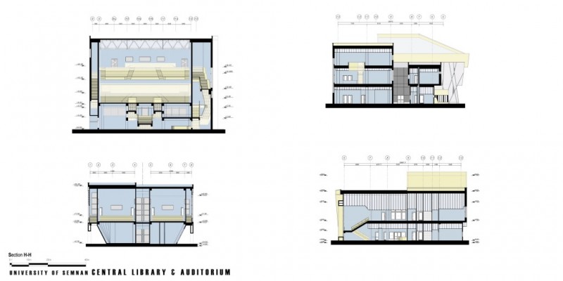 University of Semnan auditorium & library - Contemporary Architecture ...