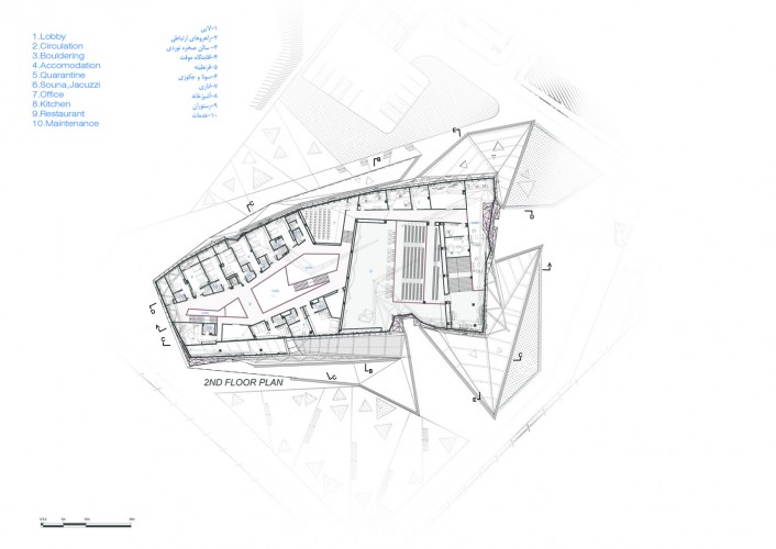 Rock Gym for Polur - Contemporary Architecture of Iran