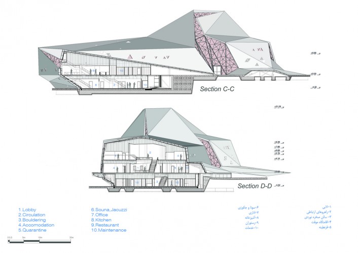Rock Gym for Polur - Contemporary Architecture of Iran