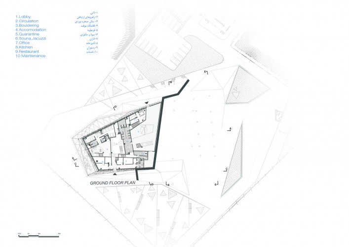 Rock Gym for Polur - Contemporary Architecture of Iran