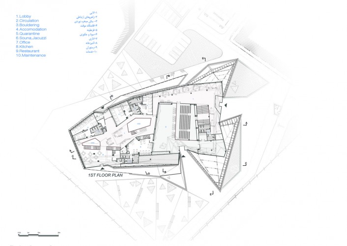 Rock Gym for Polur - Contemporary Architecture of Iran