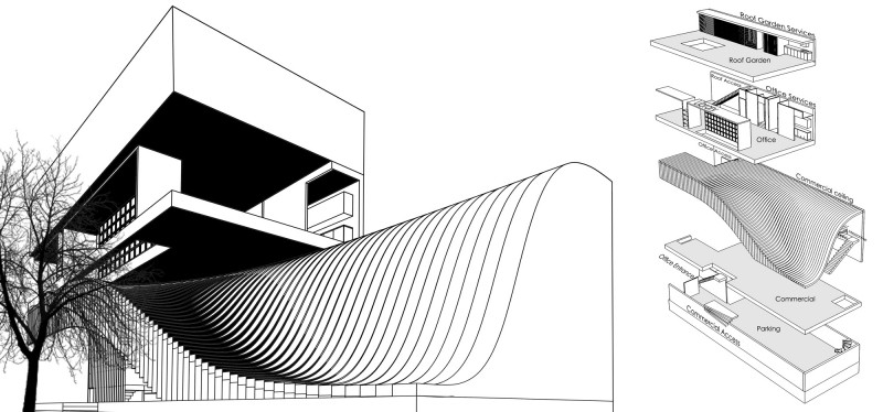 Termeh Office & Commercial Building - Contemporary Architecture of Iran