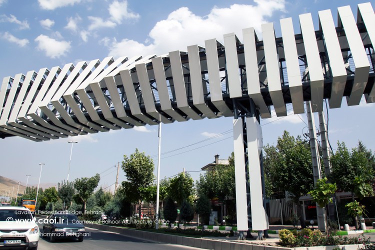 Lavasan Pedestrian Bridge - Contemporary Architecture of Iran